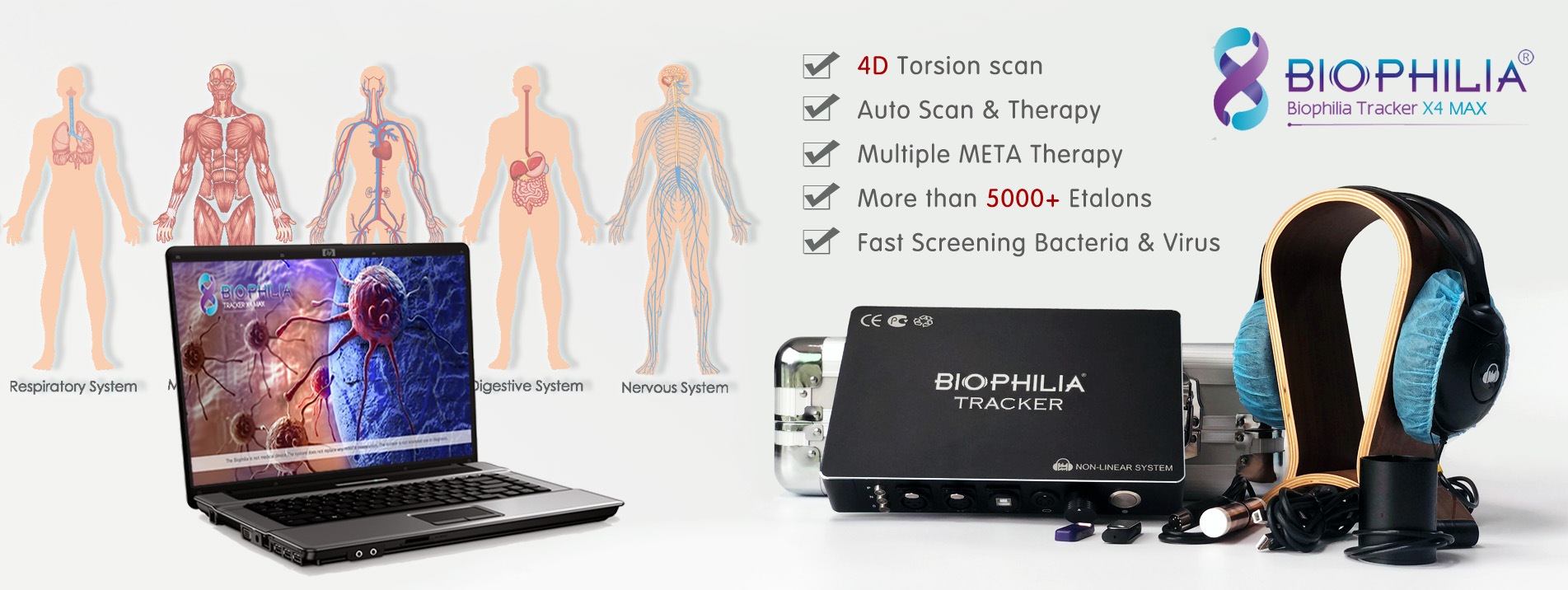 New！！Biophilia Tracker X4 max 4D NLS Bioresonance Machine