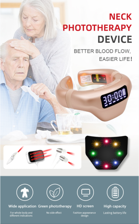 NECK PHOTOTHERAPY DEVICE